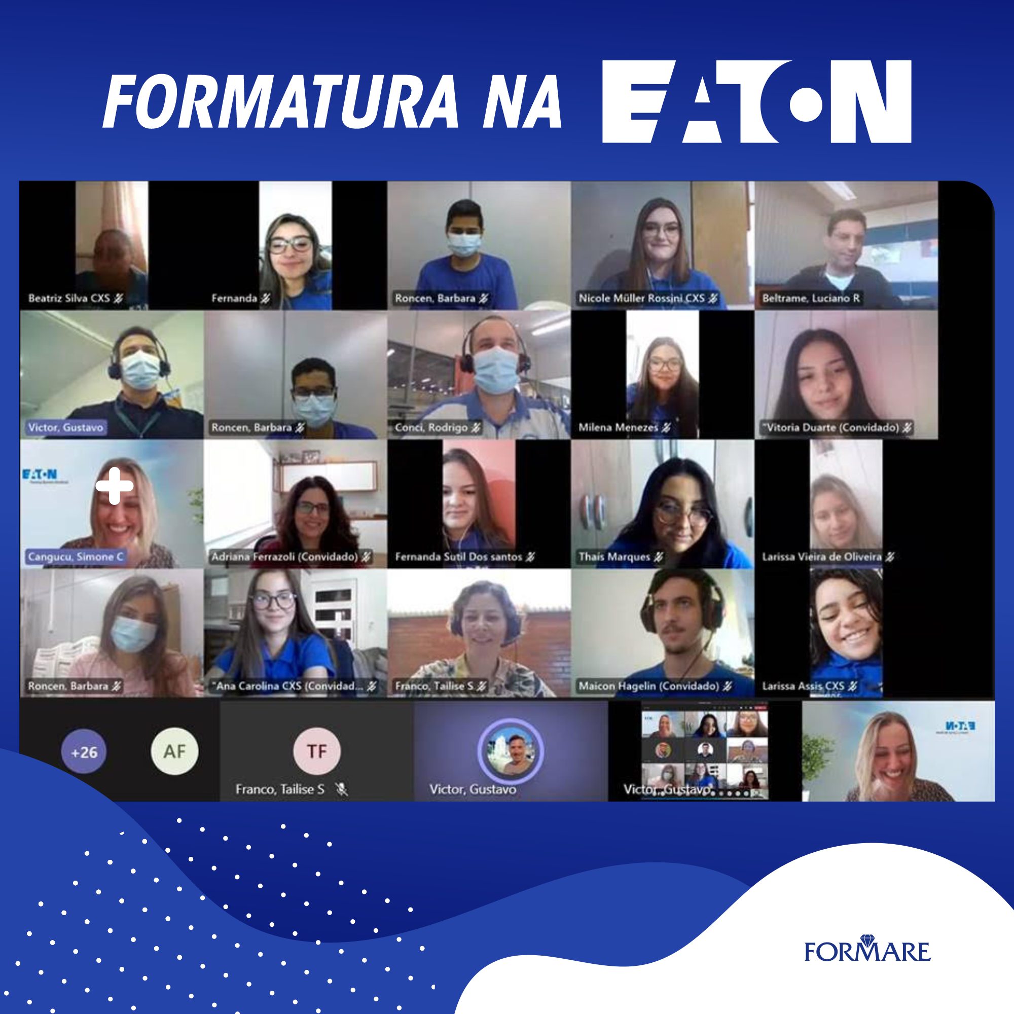Eaton realiza formatura de jovens do Formare - Fundaçao IOCHPE