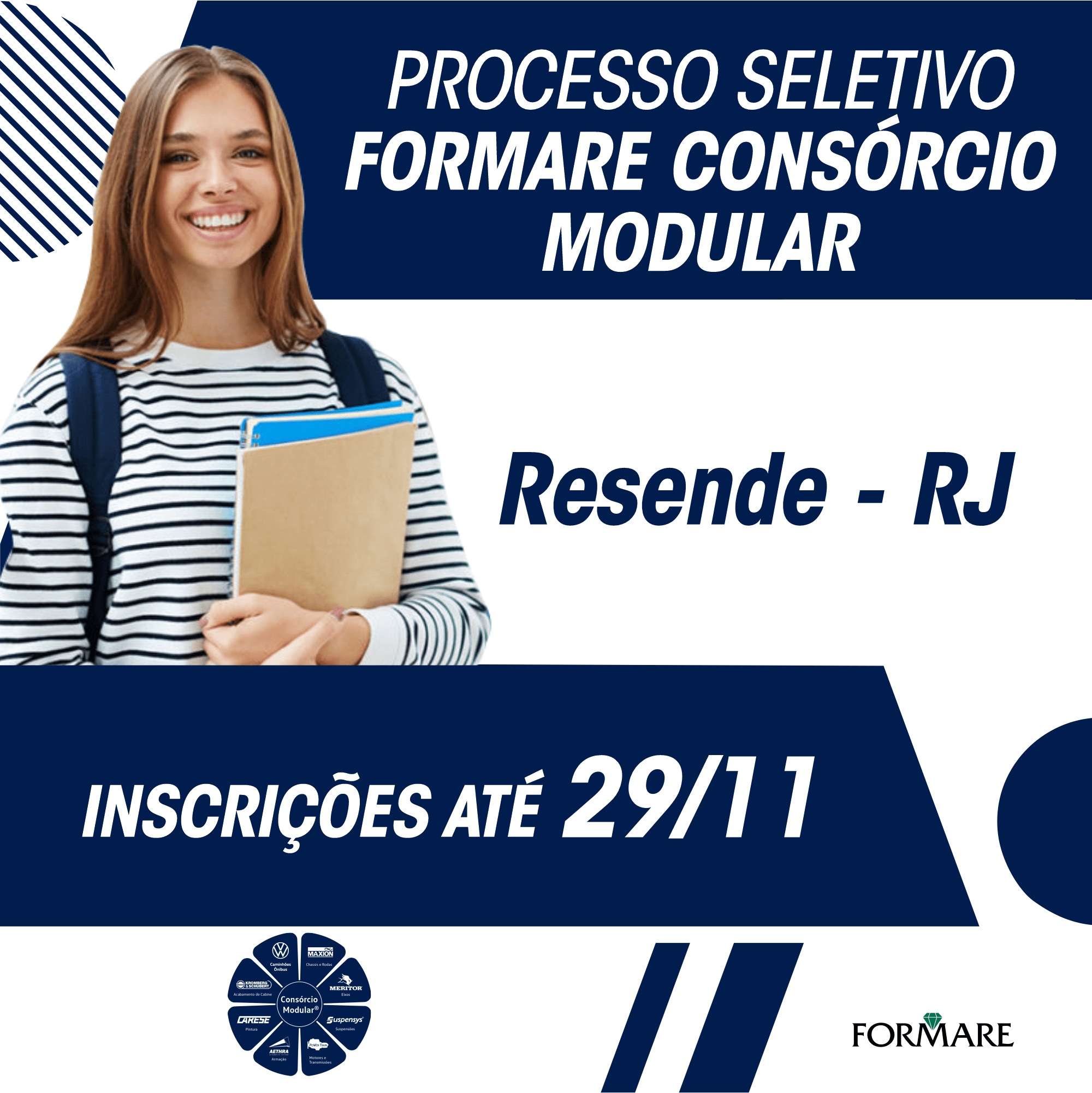 Consórcio Modular abre inscrições para o Programa Formare - Fundaçao IOCHPE