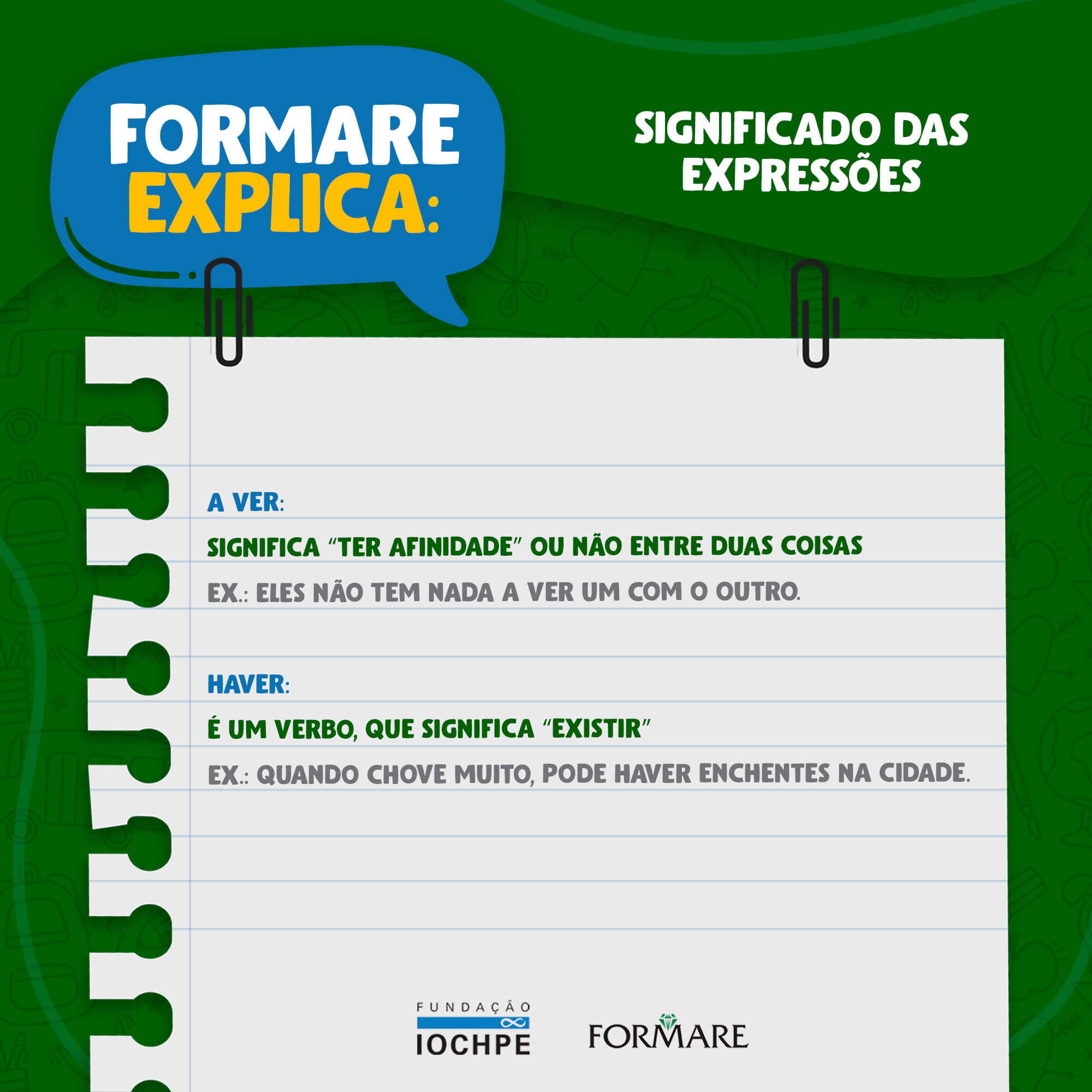 Formare Explica: Trás e Traz - Fundaçao IOCHPE