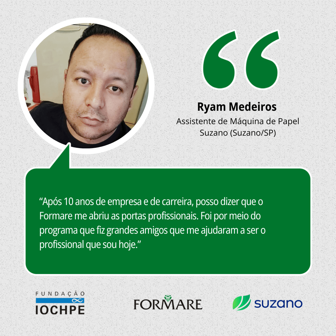 Formare é o S do ESG: Acompanhe o depoimento de Ryam Medeiros, da ...