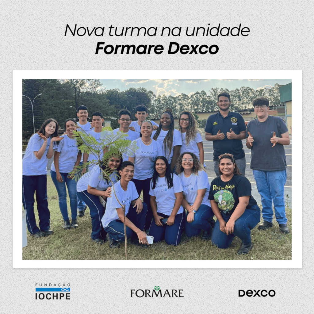 Dexco inicia nova turma do Programa Formare em Uberaba/MG - Fundaçao IOCHPE