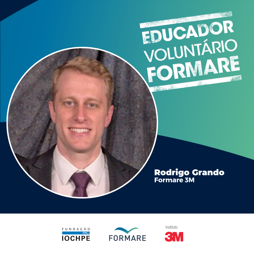 EV: Conheça Rodrigo Grando, educador voluntário do Programa Formare 3M ...