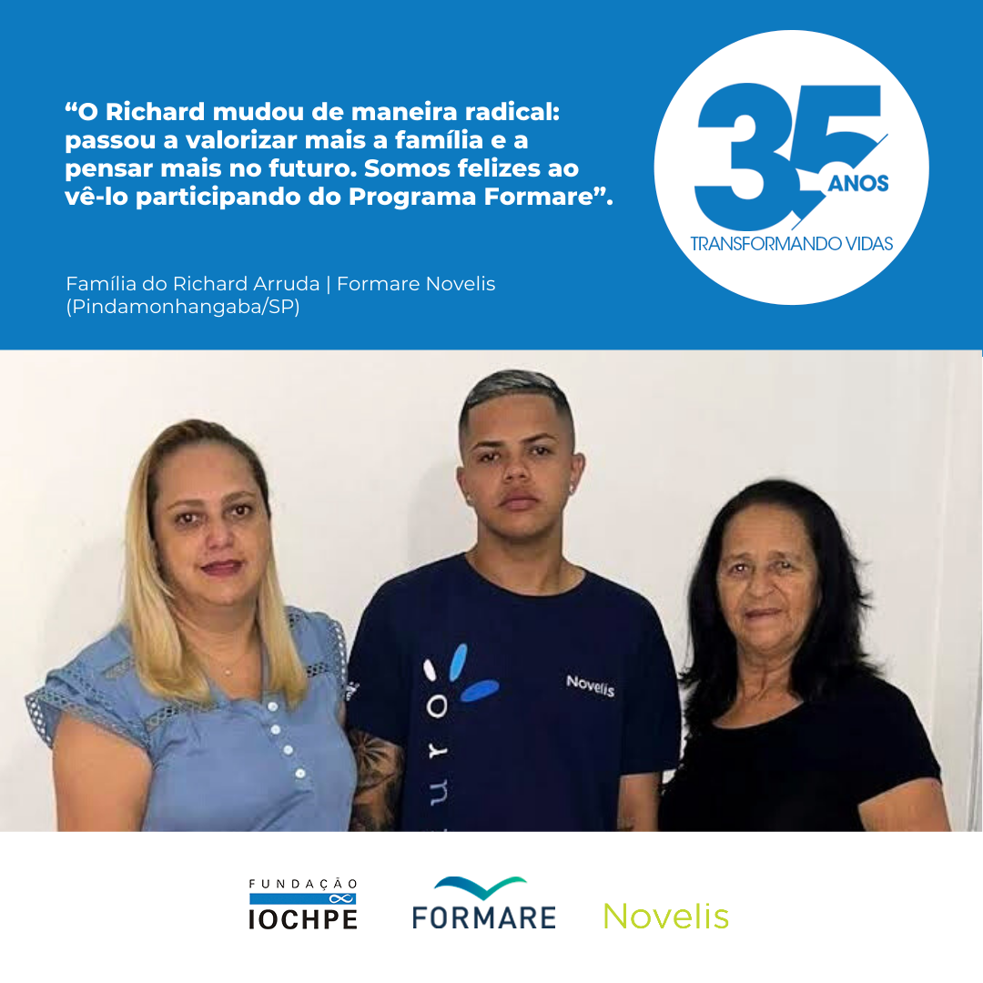 35 anos transformando vidas: Acompanhe o depoimento da família do ...