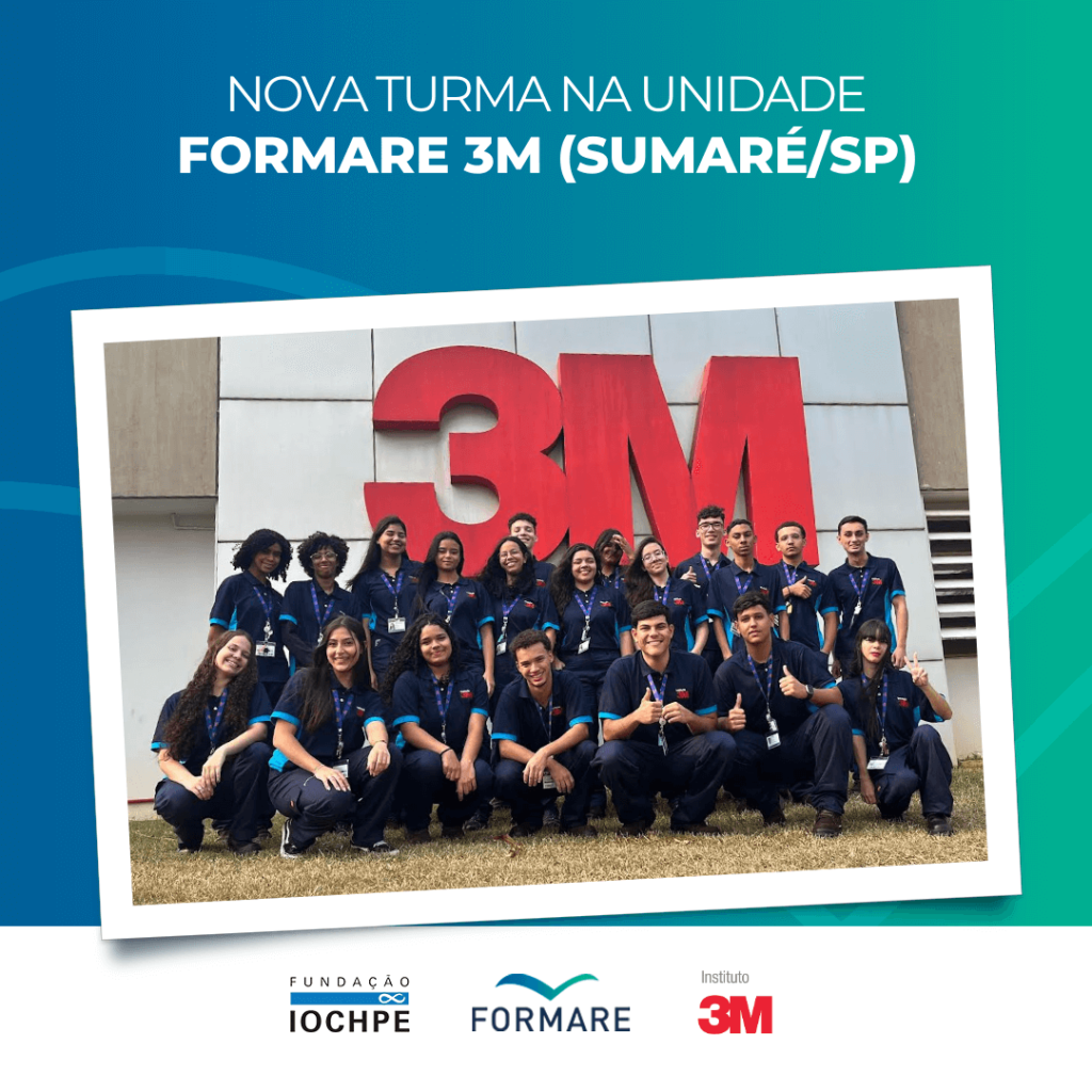 3M inicia nova turma do Formare em Sumaré/SP - Fundaçao IOCHPE